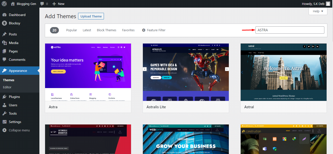 How To Install And Activate Astra Theme In 2023 On WordPress: Step-by-Step Guide - GUIDE ARENA